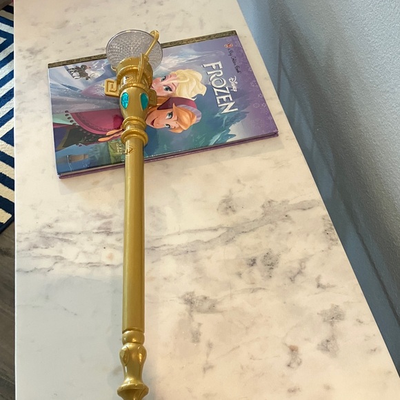Walt Disney | Toys | Frozen Toy Scepter With Sounds Song Colored Lights ...